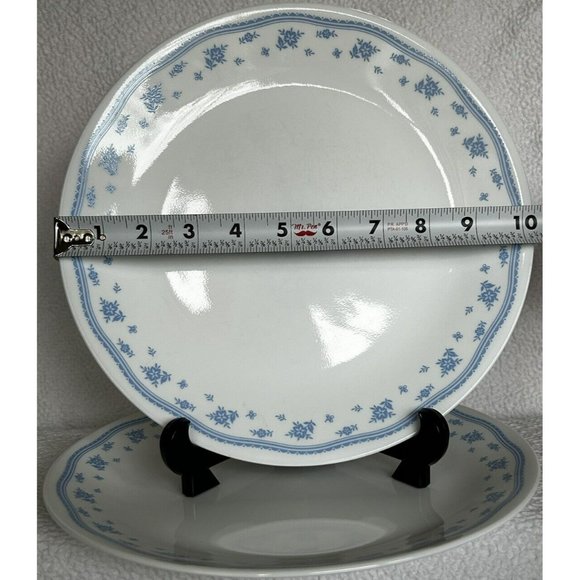 Corelle | Kitchen | Corelle Morning Blue Pattern Set Of 2 Dinner Plates ...